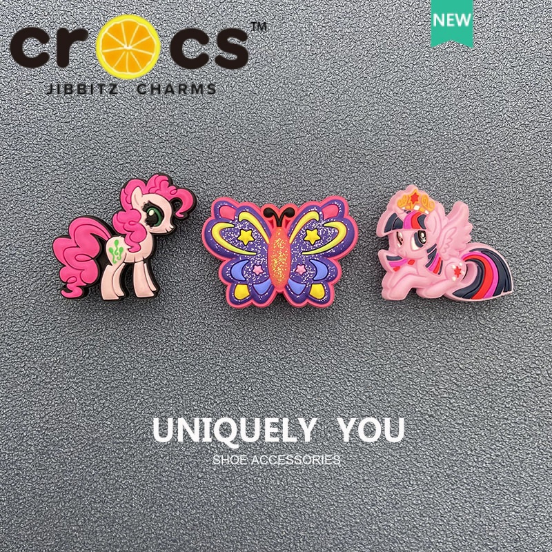 cross jibbitz charms My Little Pony Series Hole Flower Shoe Buckle DIY for | Shopee Malaysia