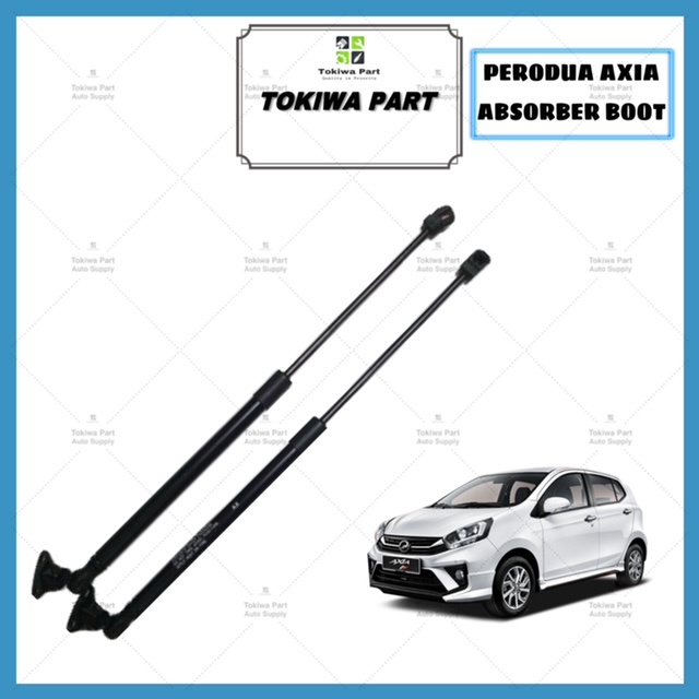 Perodua Axia All Model Rear Bonnet Damper Boot Absorber Gas Spring Set ...