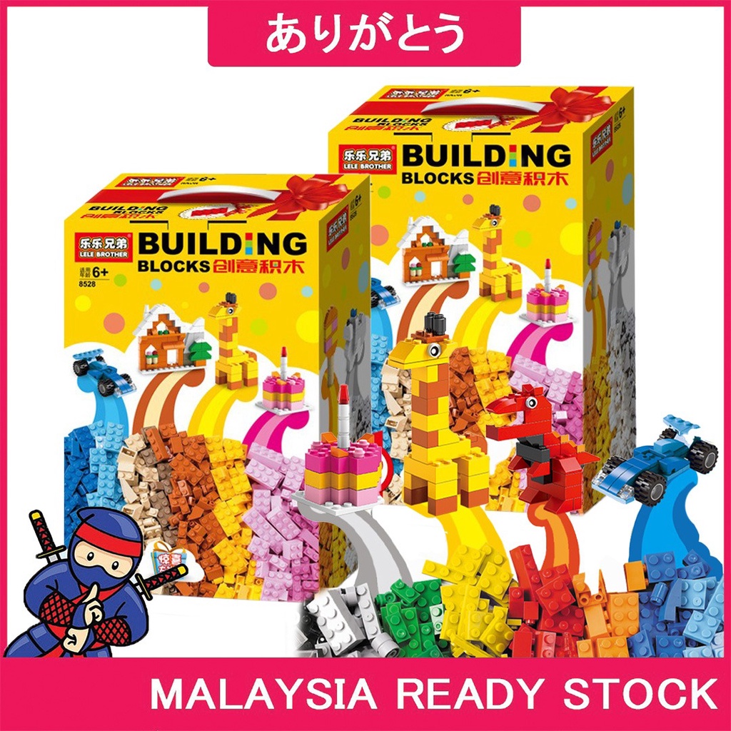 Arigatou 1000pcs Small Building Blocks Bricks DIY Assembly Toys ...