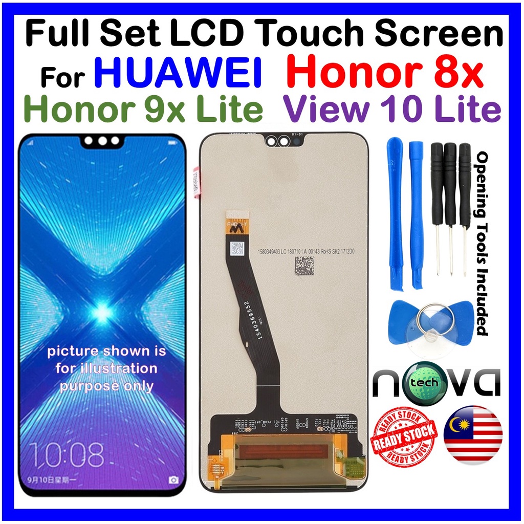 Ori Ngs Brand Full Set Lcd Touch Screen Fit For Huawei Honor 8x