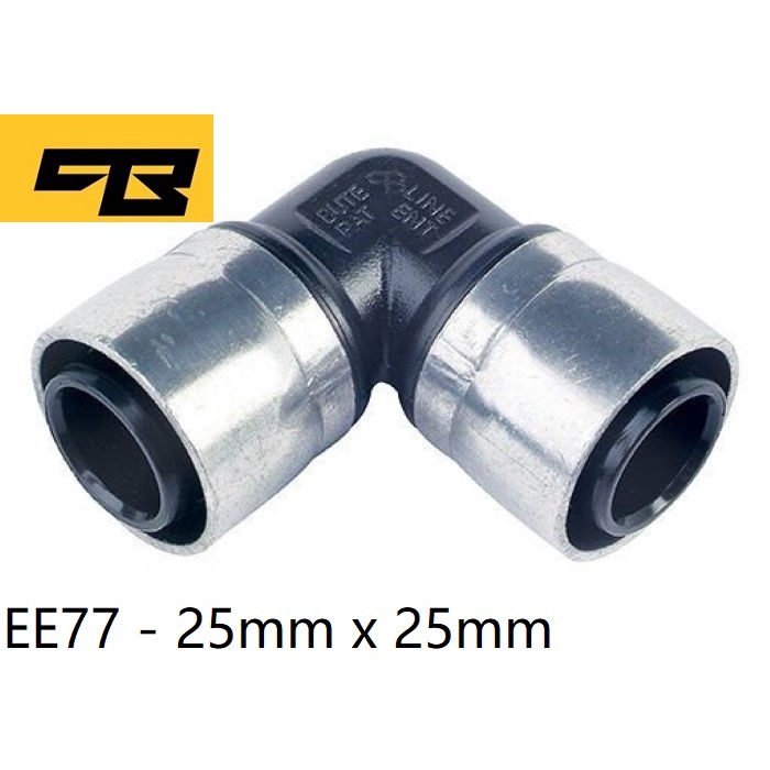 Buteline PE Fitting Equal Elbow 25mm EE77 | Shopee Malaysia