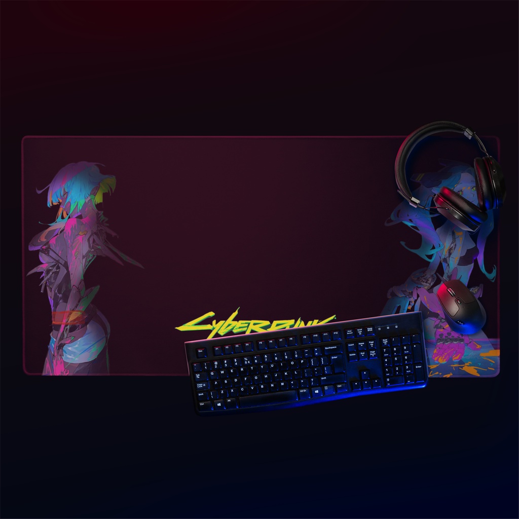 Cyberpunk Edgerunner Gaming Mouse Pad | Shopee Malaysia