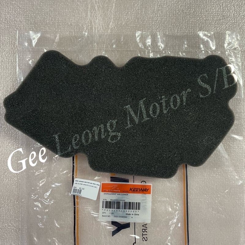 WMOTO ES250i/ XDV250 Air Filter/ Air Cleaner/ Sponge OE | Shopee Malaysia