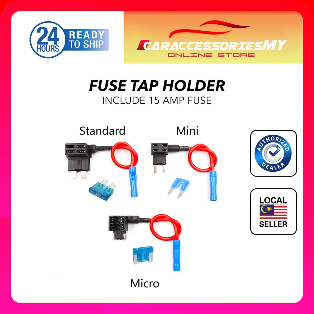 Fuse Holder Add on No Modified Fuse Box Car Fuse Motorcycle Lorry Add ...