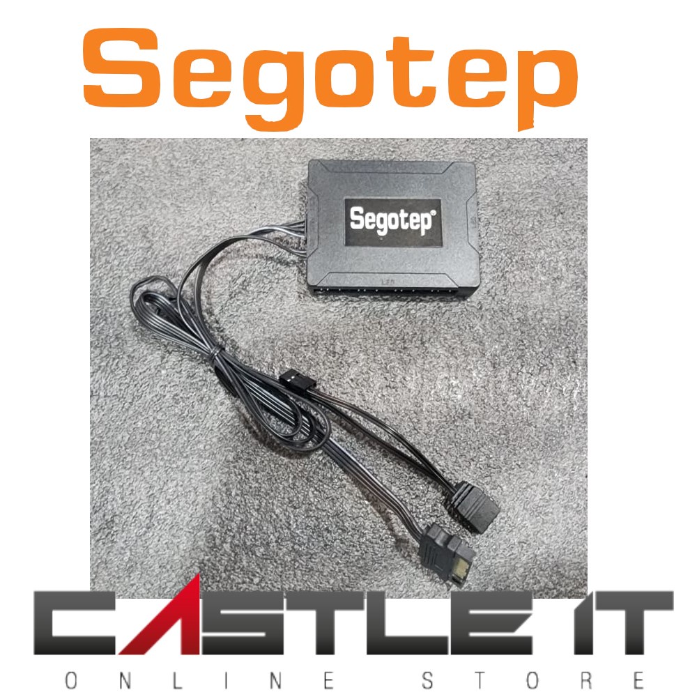 Segotep FAN HUB ARGB RGB Controller 3pin 10port with REMOTE CONTROLLER ...