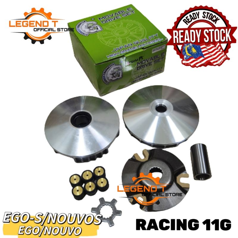 SC PULLEY RACING 11G EGO / NOUVO / EGO S / NOUVO S FRONT PULLEY ...