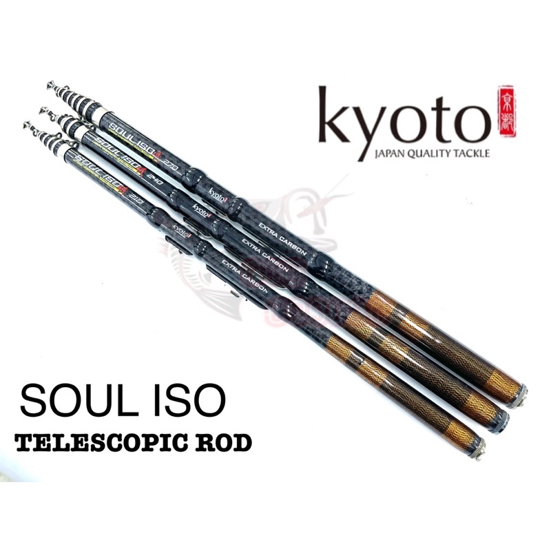 KYOTO SOUL ISO TELESCOPIC FISHING ROD PRAWN ROD | Shopee Malaysia