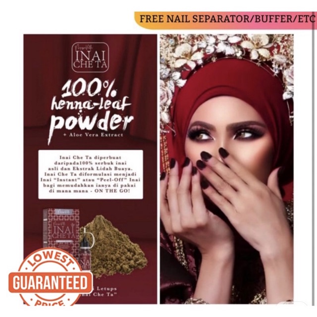 CHE TA INAI Maroon Rose Inai Cheta Menatri Hitam Lipstick Serap Air Inai Rozita Che Wan Inah Sah ...