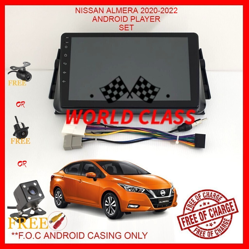 NISSAN ALMERA 2020-2022 (LOW SPEC) ANDROID 10" PLAYER 2.5D FULL HD IPS ...