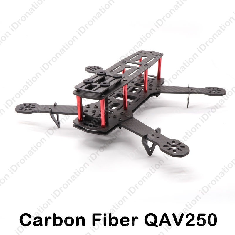 DIY Drone Mini 250 QAV250 QAV 250 Frame Framewheel Kit Set Carbon Fiber ...