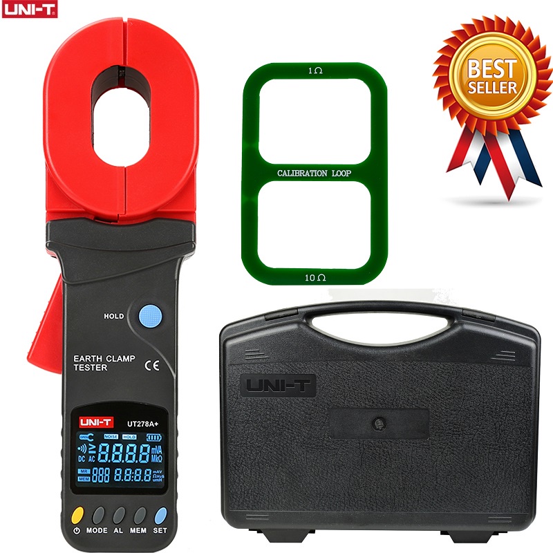UNI-T UT278A+ Ground Loop Resistance Tester Digital Clamp Grounding ...