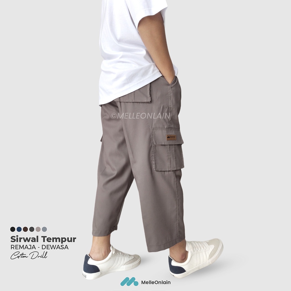 Melleonlain Men's Adventure Outdoor Combat Cargo Sirwal Pants | Shopee ...