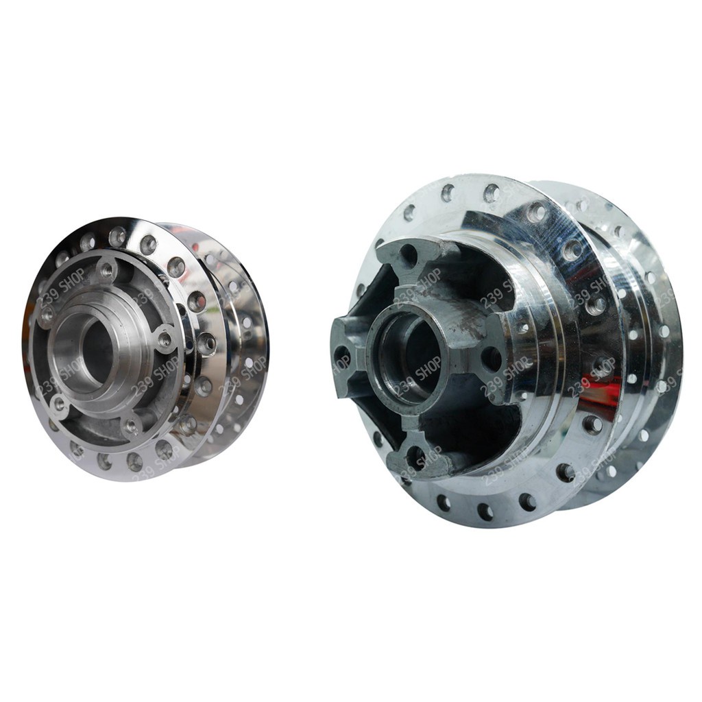Front And Rear Gloss Turning Hub DASH 5 Holes Size 10 Miles Disc SONIC ...