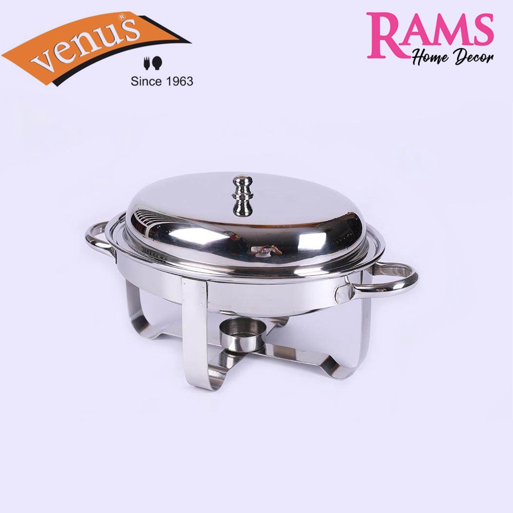 Venus Oval Mini Chafing Dish Eco 1L - Silver | Shopee Malaysia