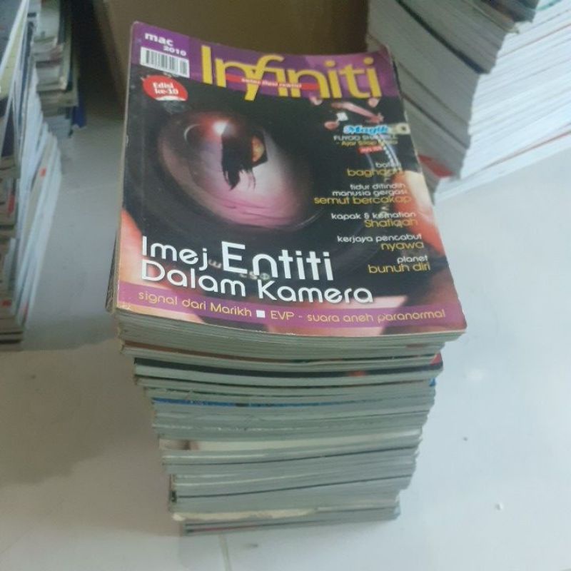 majalah infiniti preloved | Shopee Malaysia