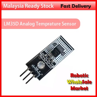 LM35 / LM35D Analog Temprature Sensor Module + Cable | Shopee Malaysia