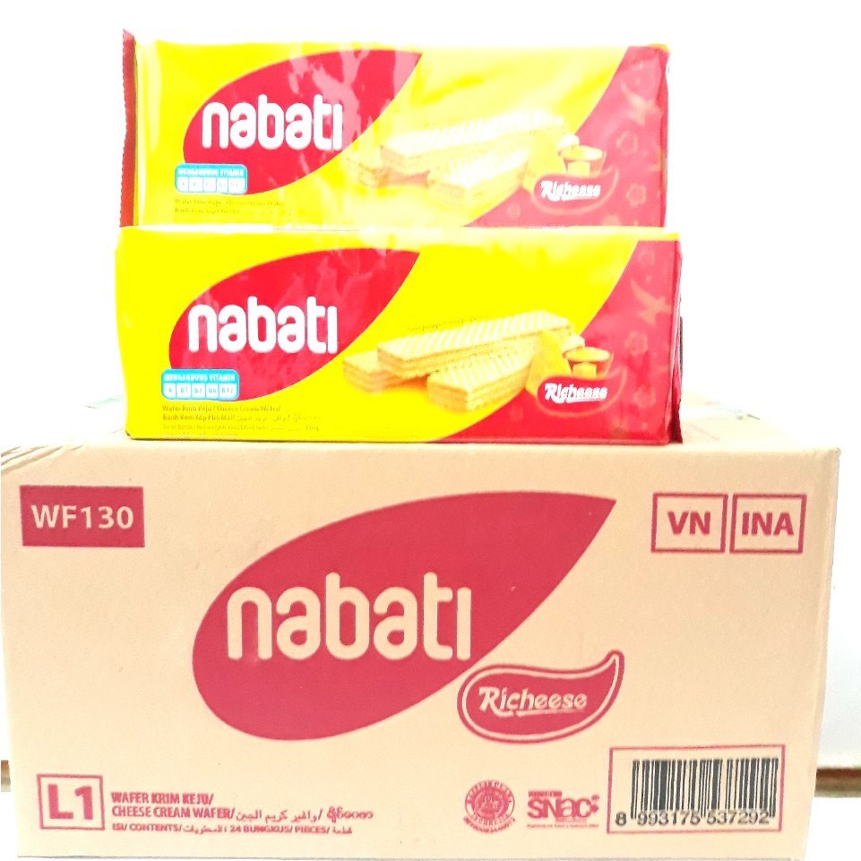 Nabati Cheese Sponge Cake 24 Bags x 120g | Shopee Malaysia