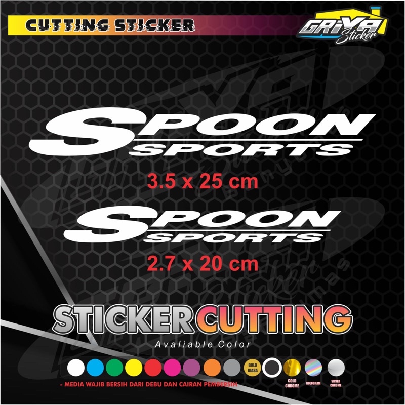 Jdm sticker - SPOON SPORTS sticker JDM car sticker | Shopee Malaysia