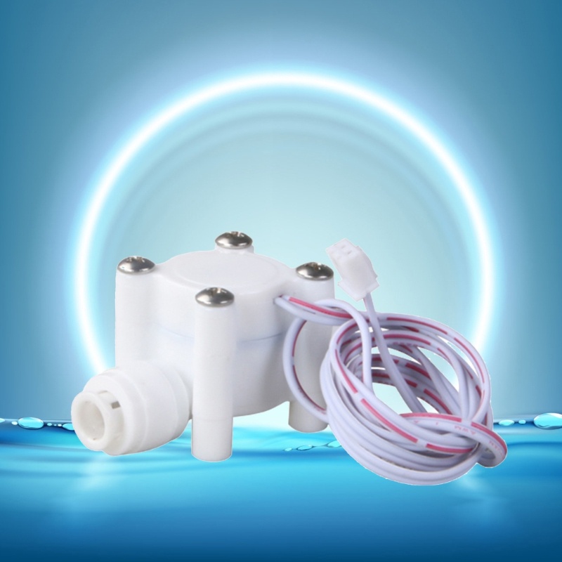 HL Water Flow Switch Control Flowmeter 1 4 Quick Plug Plastics Flow ...