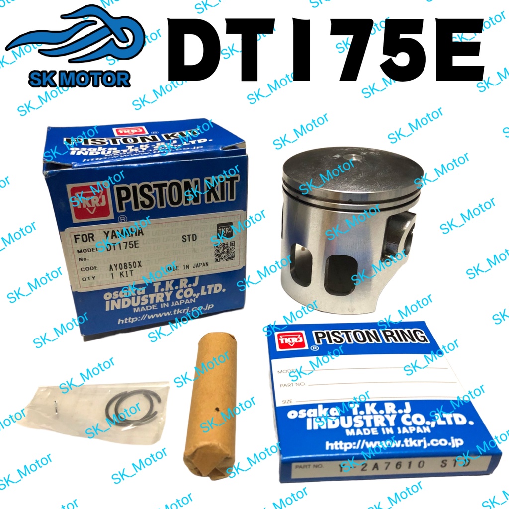 TKRJ STD~200 (Made In Japan) Yamaha DT175E Modify Y125Z 66mm Racing ...