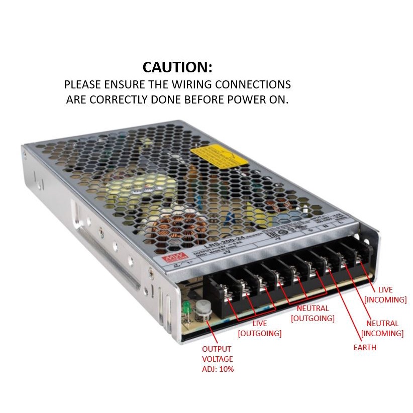 CONSTANT VOLTAGE POWER SUPPLY UNIT (DC24V) | Shopee Malaysia