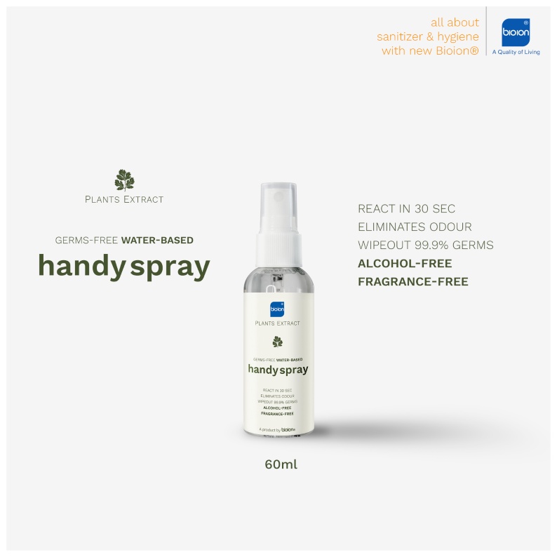 Bioion Handy Spray Water-Based | Shopee Malaysia