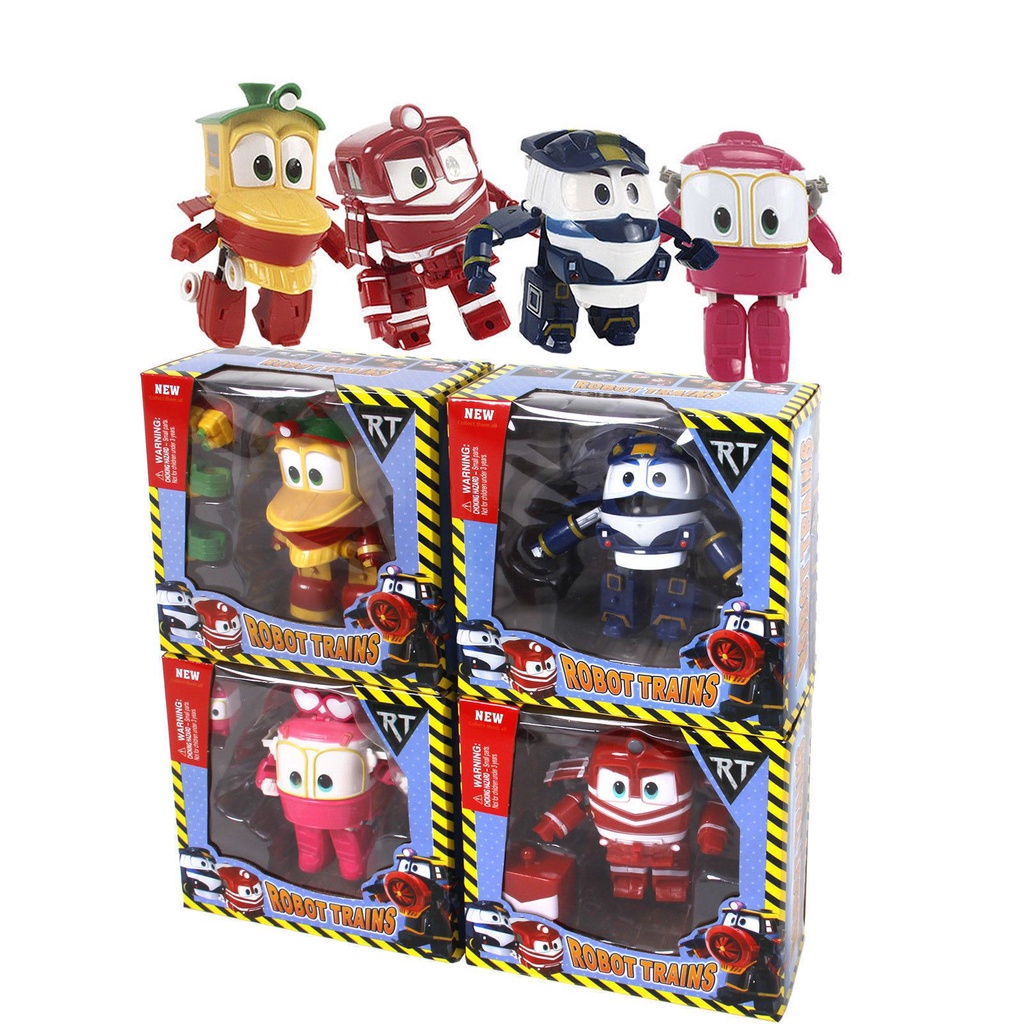 Robot Fun-filled Trains Rt Kay Transformer Train Figure Toy Animation ...