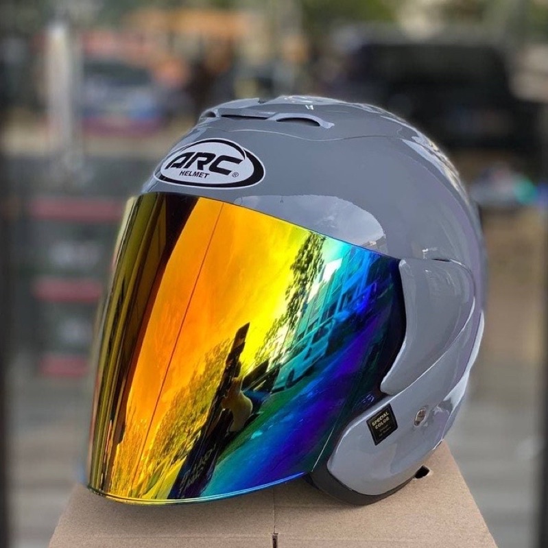 Arc Helmet ritz modern colour series Special Color design Yellow Grey ...