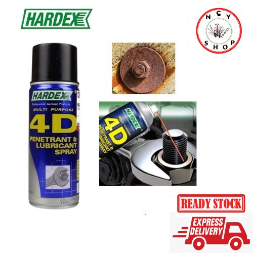 HARDEX HD440 HD420 HD412 (PENETRANT & LUBRICANT SPRAY) | Shopee Malaysia