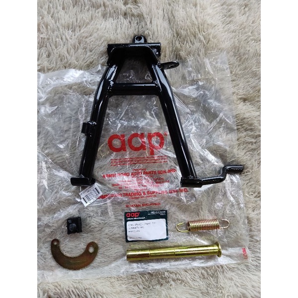 100% original AAP MAIN STAND DOUBLE TONGKAT TENGAH SHAFT STOPPER RUBBER SPRING HOOK HONDA EX5 ...