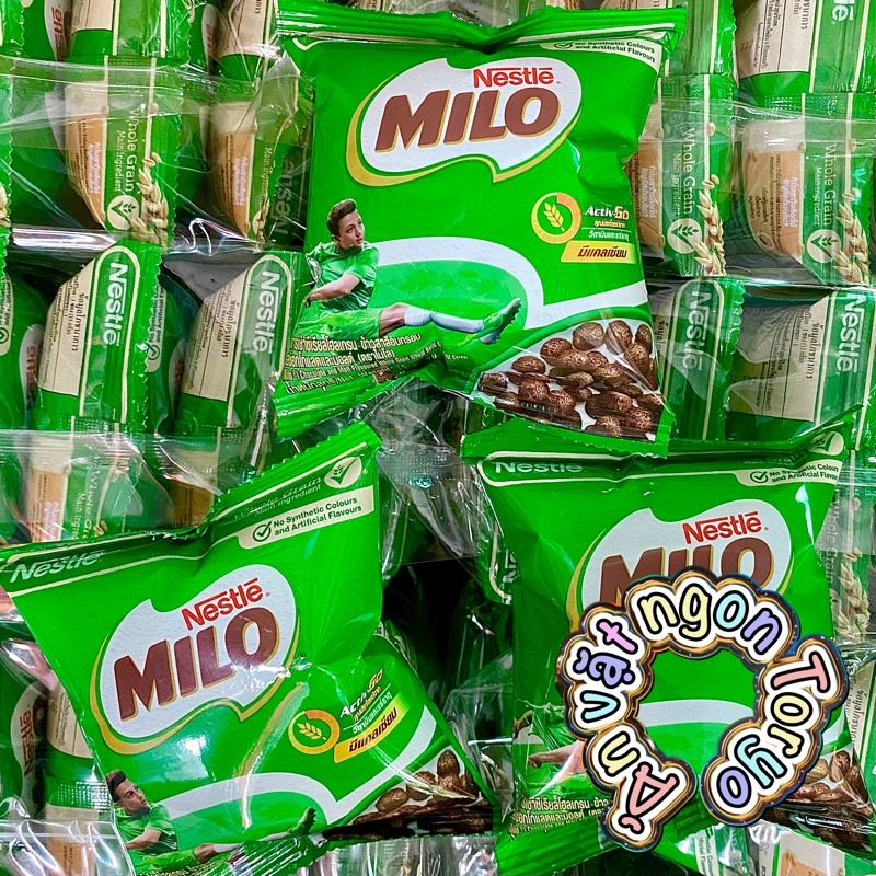 Milo chips/Thai Milo cocoa cereal balls (15g pack) | Shopee Malaysia