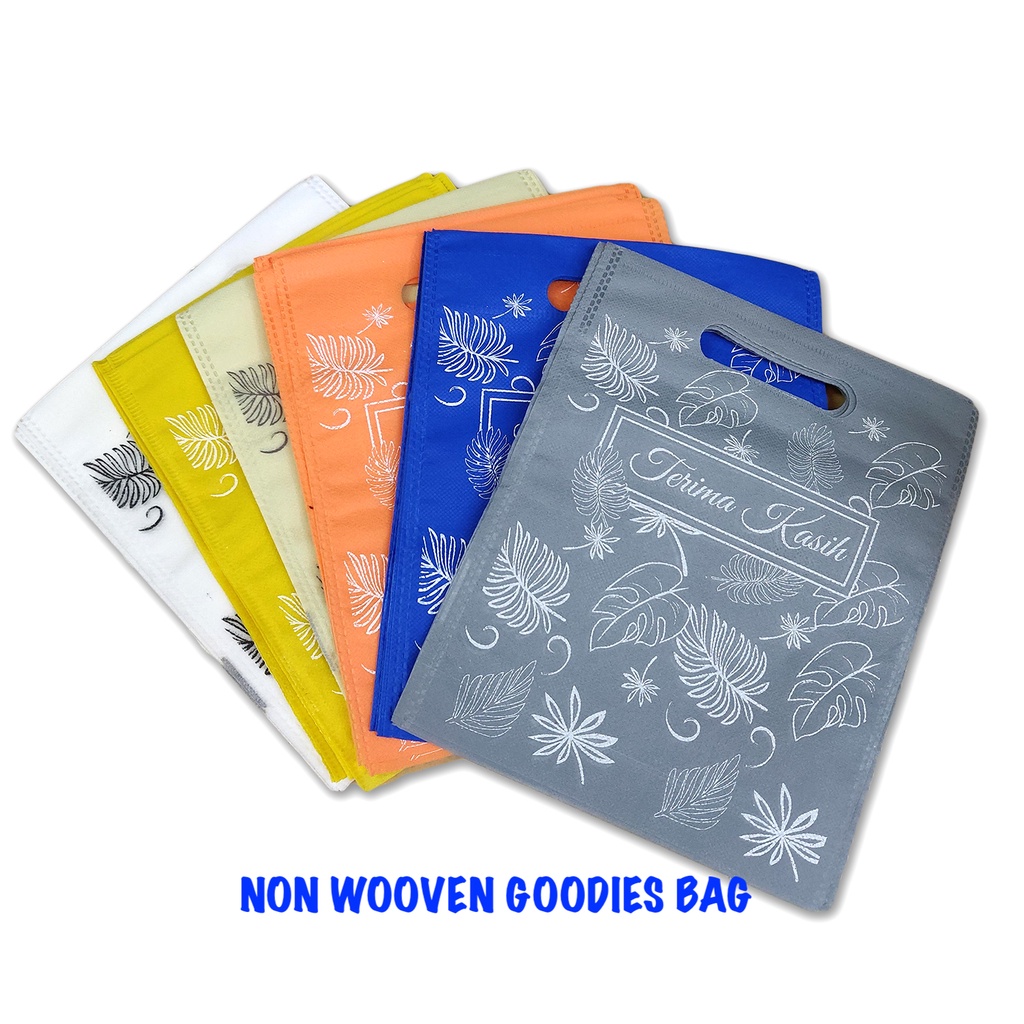 🎉 Beg Goodies Non-Woven (10pcs) 🎉 | Shopee Malaysia