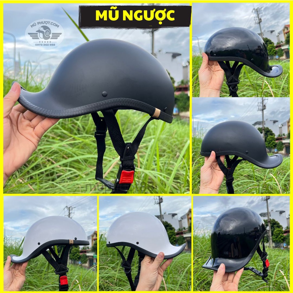 Black gangster helmet Helmet worn backwards & forward, light form ...