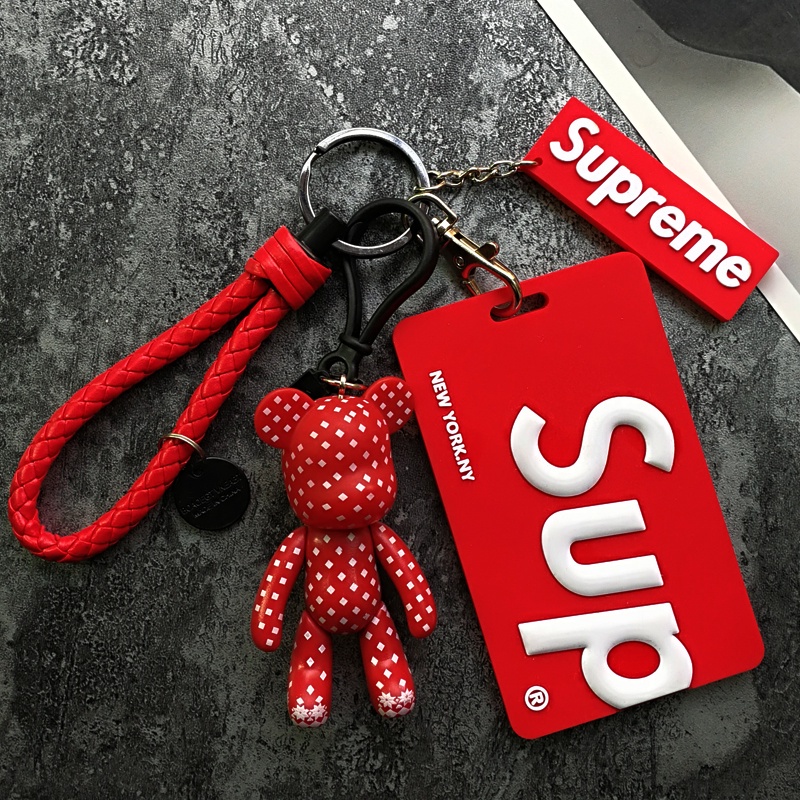 Supreme Fashion 3D Card Holder Name Tag Id Card Holder Student Card ...