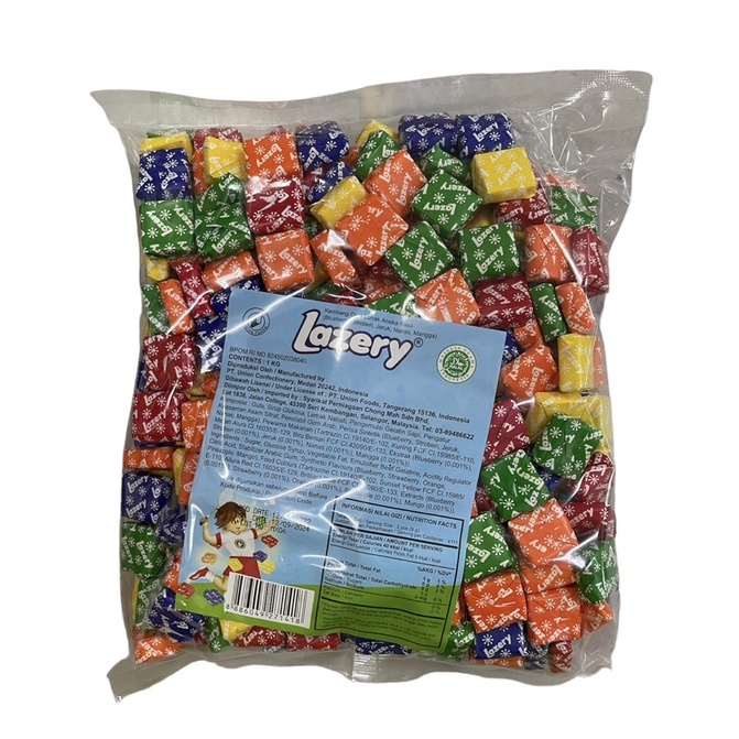 Lazery chewy candy 1kg (300pcs) | Shopee Malaysia