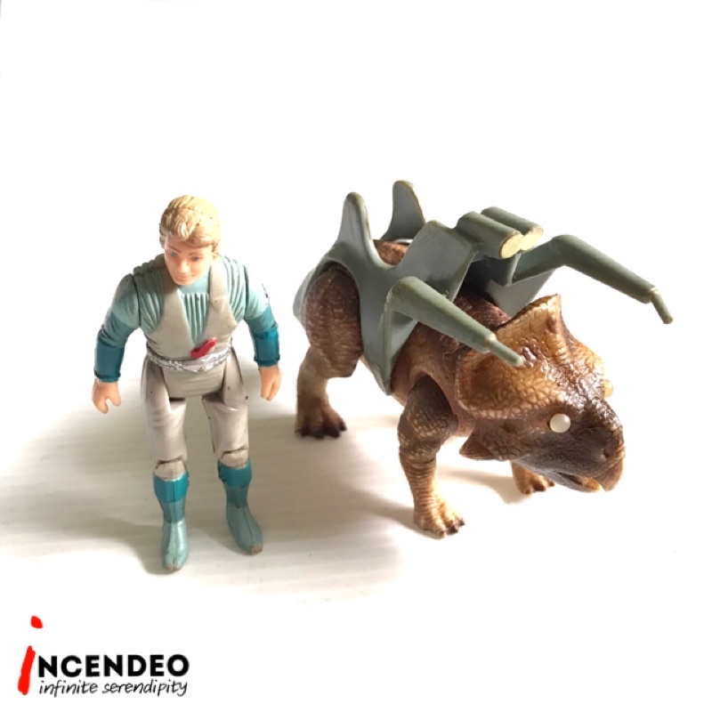 Vintage Tyco Dio-Riders Protoceratops with Kanon Toy (1988) | Shopee ...