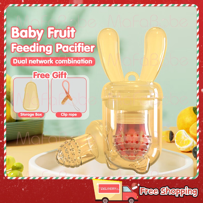 Baby Food Fruit Feeder Baby Fruit Feeder Pacifier Food Bite Deer ...