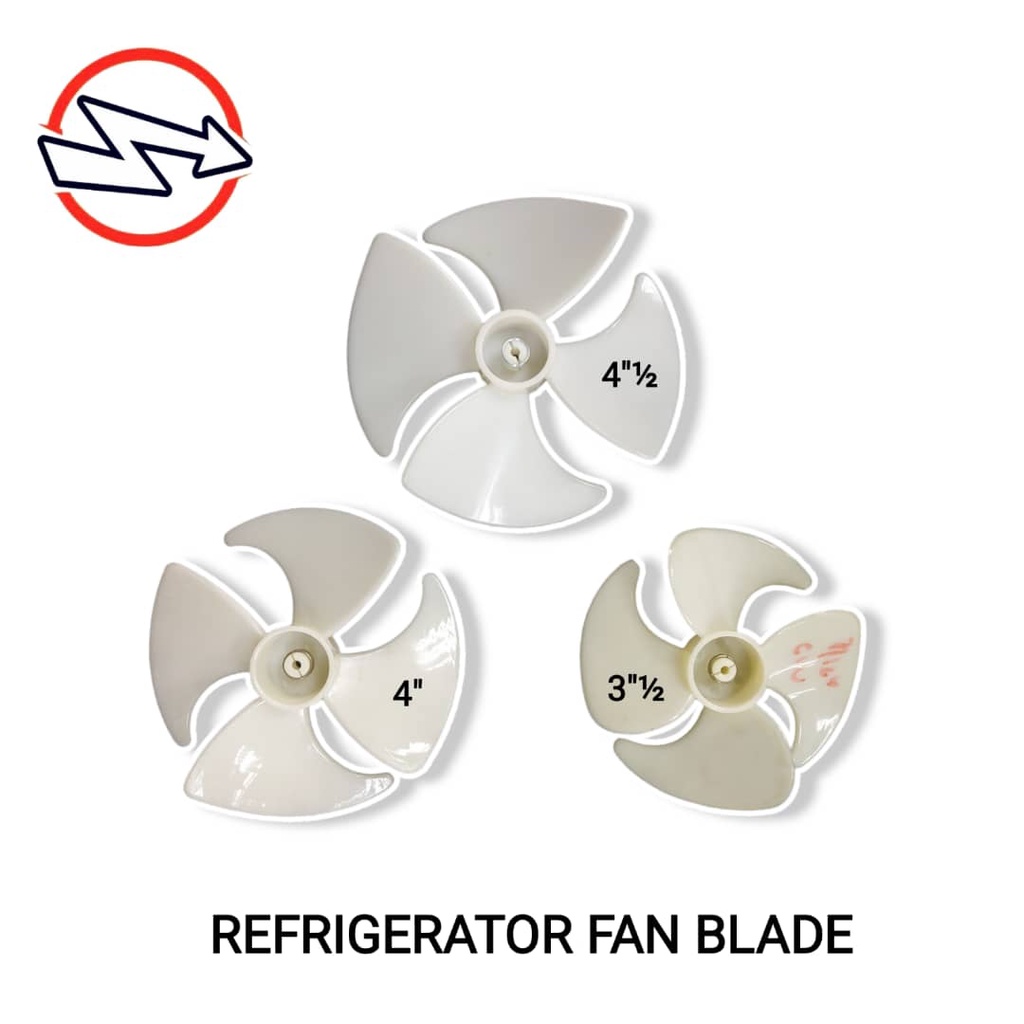REFRIGERATOR FAN BLADE FOR FAN MOTOR SHAFT 3MM ( 90MM / 100MM / 110MM ...