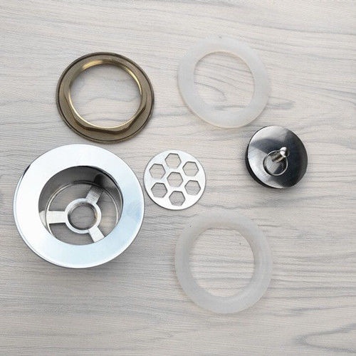 Copper Rubber Plug Drainer Silica Gel Plug Plug Bathtub Accessories ...
