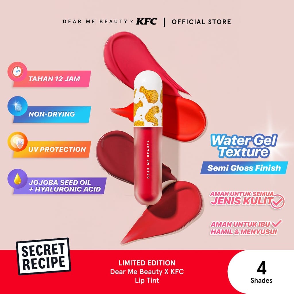 Dear ME BEAUTY X KFC Liptin | Shopee Malaysia
