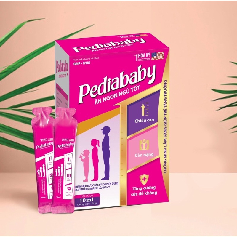 Pedia BABY Syrup Enhances Resistance For Babies To Eat Well ...