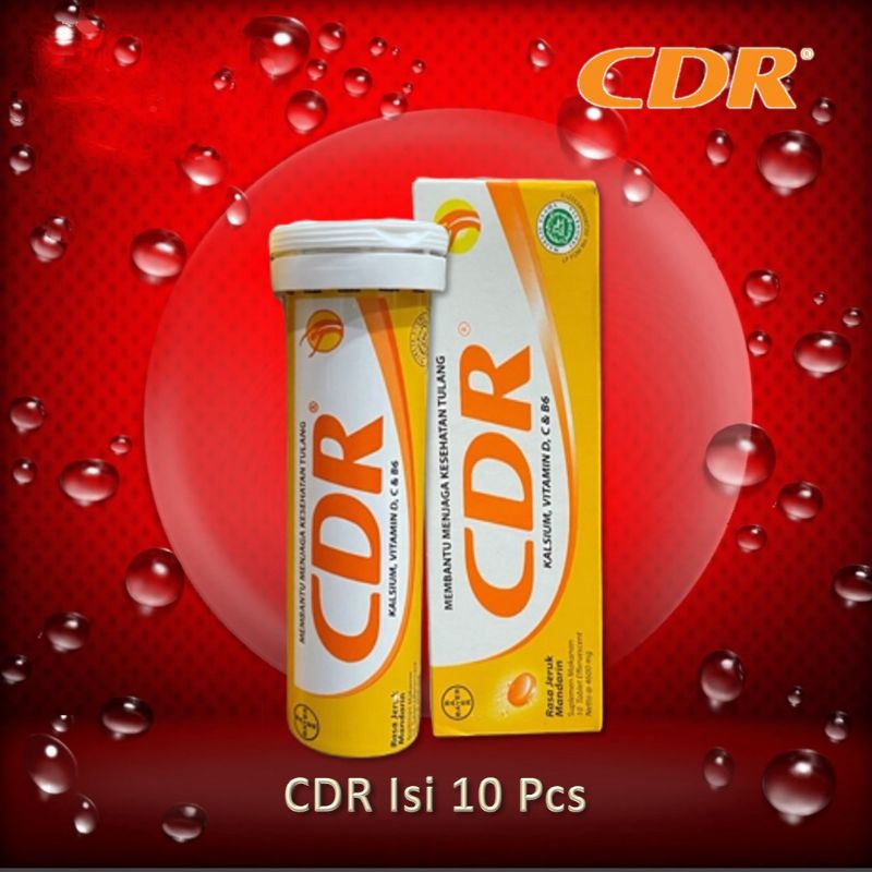 Cdr Effervescent Multivitamin C 1000mg Contains 10 Tablets | Shopee ...