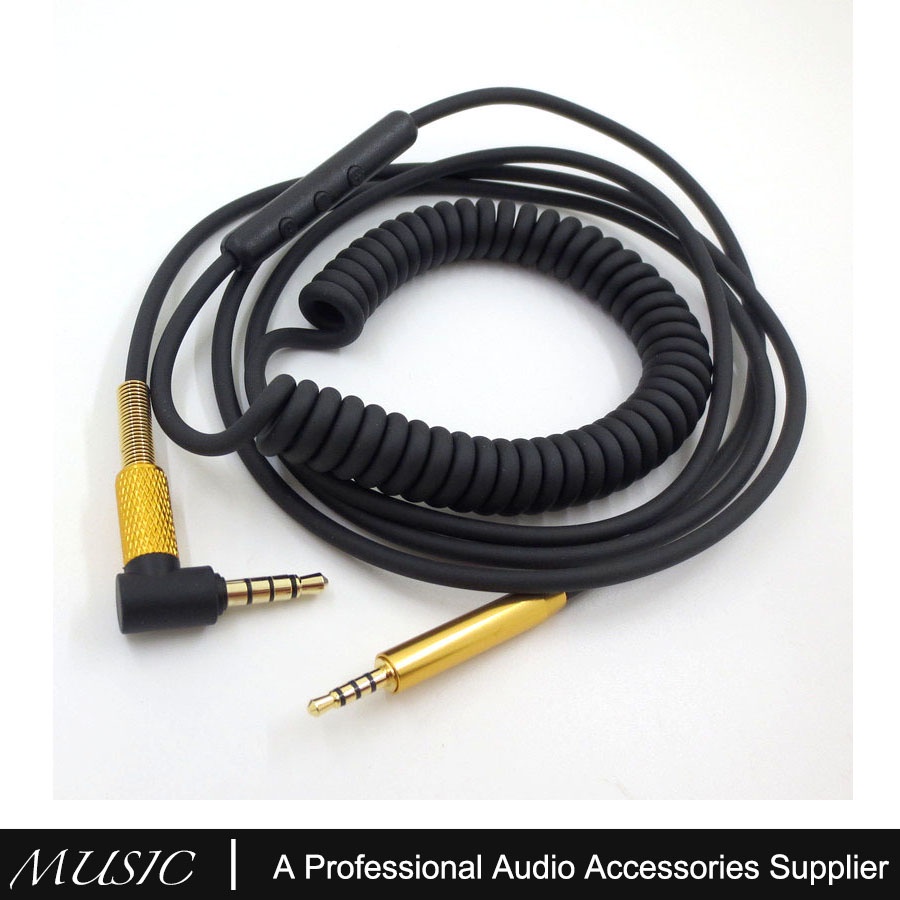 2.5mm to 3.5mm Spring Audio Cable for Bose QC25 QC35 OE2 AKG Y40 Y50 ...