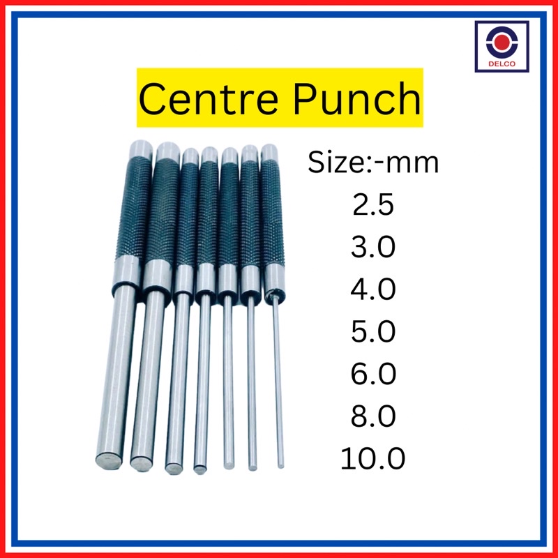 PIN PUNCH 8” 20cm pin remover 2.5mm 3mm 4mm 5mm 6mm 8mm 10mm removal ...