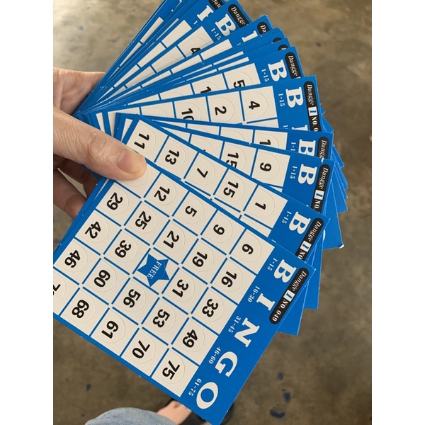 UP to 540pcs NONE REPEAT bingo contains cards(play without pen, just ...