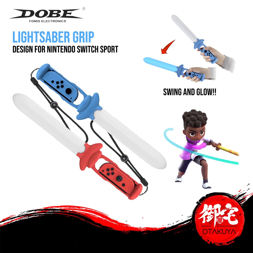 【10.25 SALE】DOBE Nintendo Switch Light Saber Joy-Con Grip | Shopee Malaysia