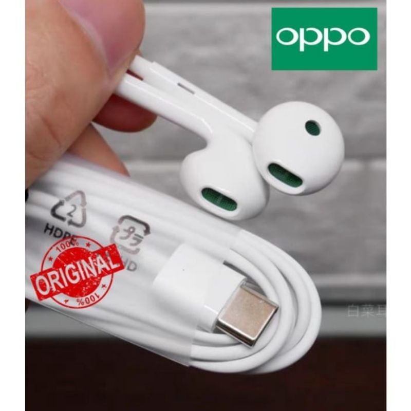 💯OPPO Premium Quality Type C Earphone RENO 13 12 11 10 PRO+ 9 8 8T 7/6 ...