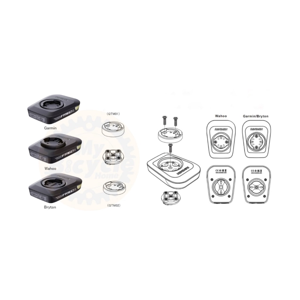 RAVEMEN FR160 FRONT LIGHT BRYTON / WAHOO INSERT KIT | Shopee Malaysia