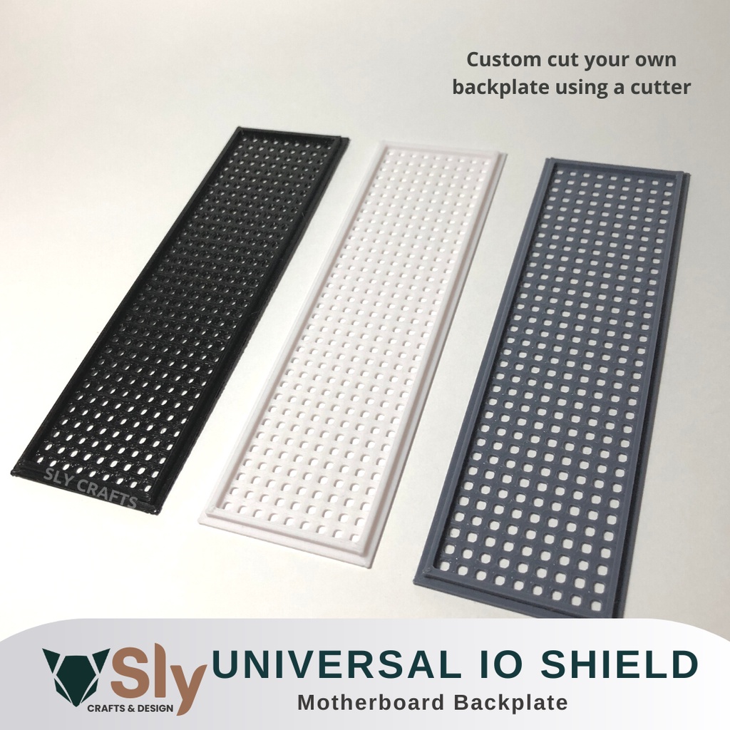 Universal IO Shield used for backplate of Motherboard | Shopee Malaysia