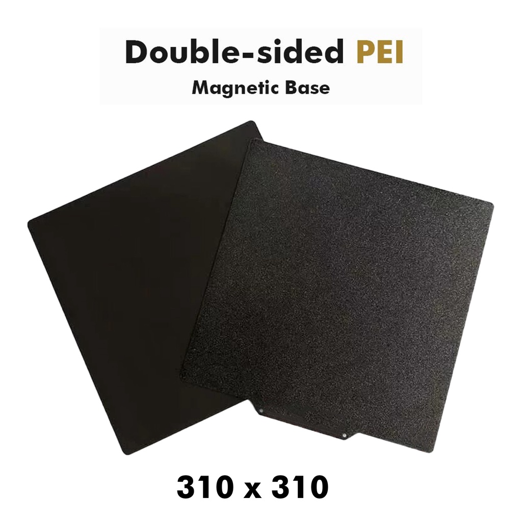 Double Sided PEI Sheet Textured + Smooth 235mm / 310mm / 370mm with ...